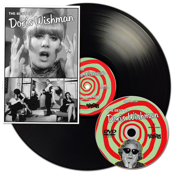 THE BEST OF DORIS WISHMAN Soundtrack LP + Bonus DVD – SOMETHING WEIRD