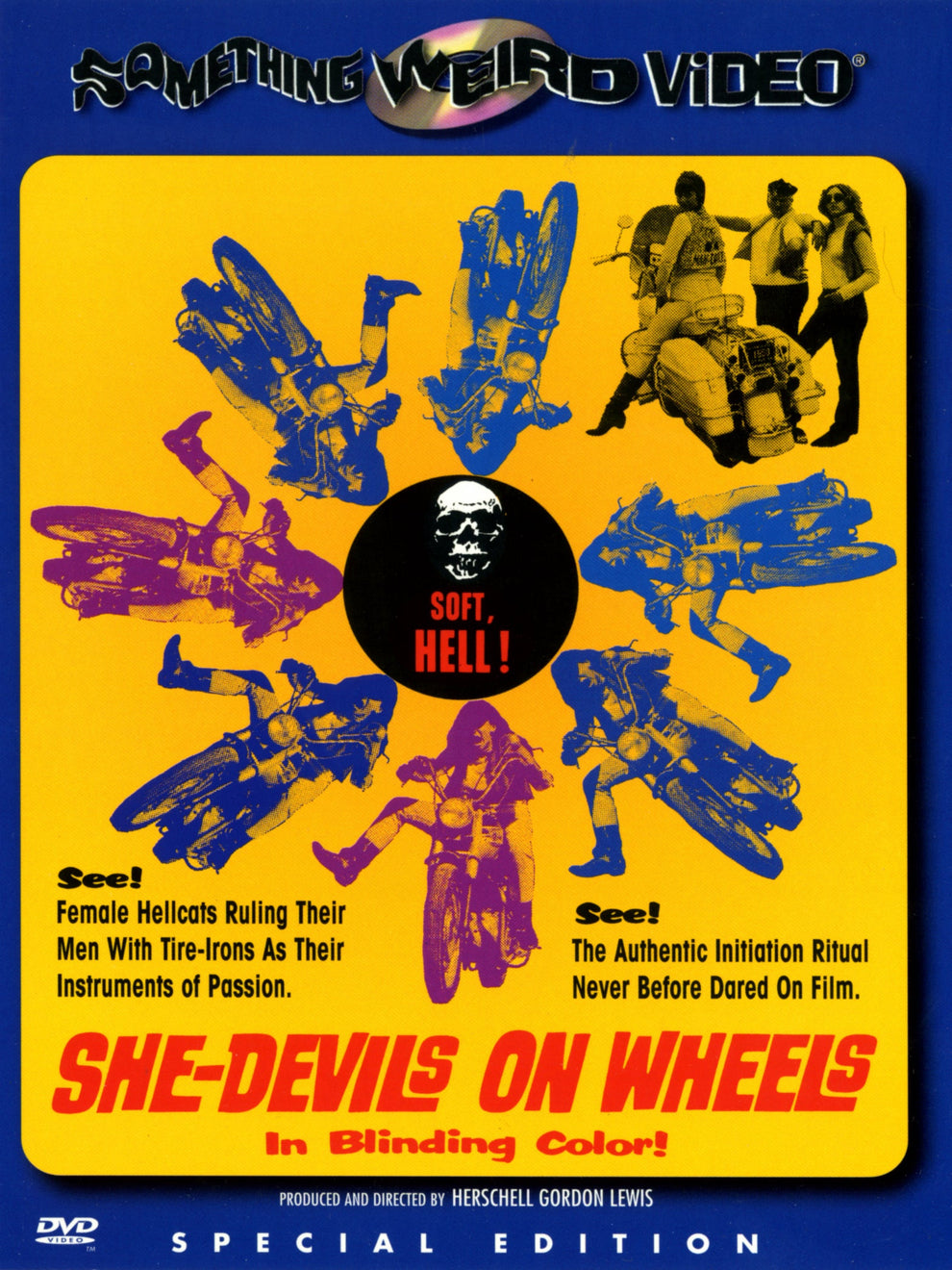 SHE-DEVILS ON WHEELS Special Edition DVD – SOMETHING WEIRD
